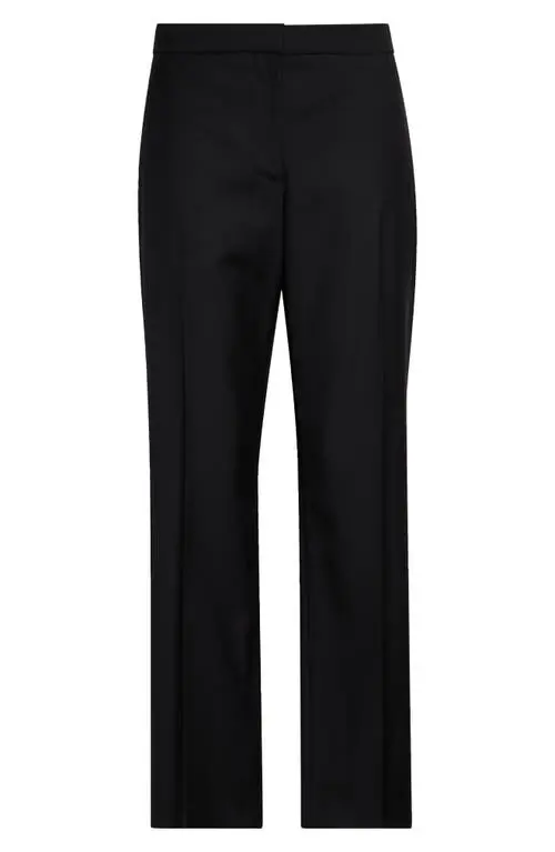 Alexander McQueen Wool Cigarette Trousers - Black