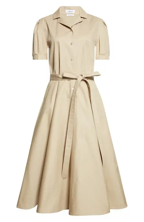 Alexander McQueen Belted Cotton Shirtdress