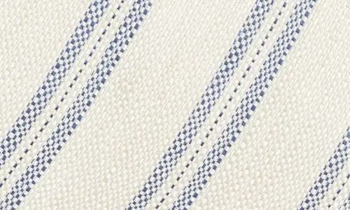Canali Stripe Silk And Linen Necktie - Beige