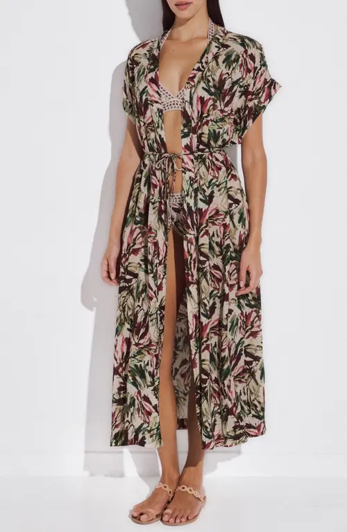 LIDA SWIMWEAR Olympia Maxi Cover-up Dress - Botanical