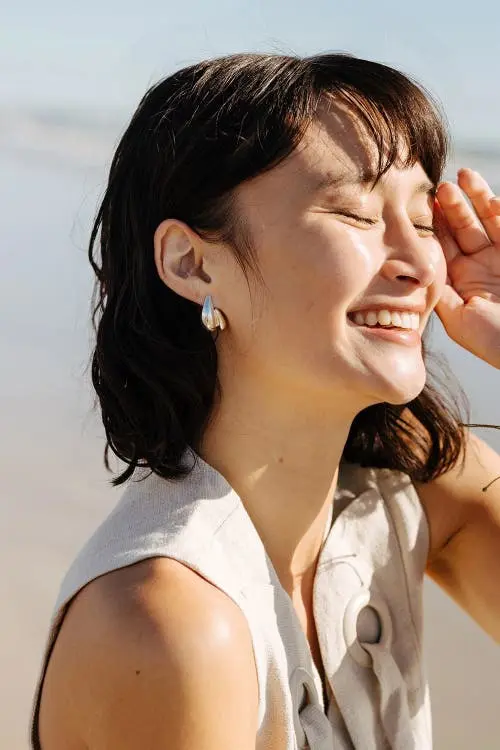 NOONDAY Double Dew Drop Earrings