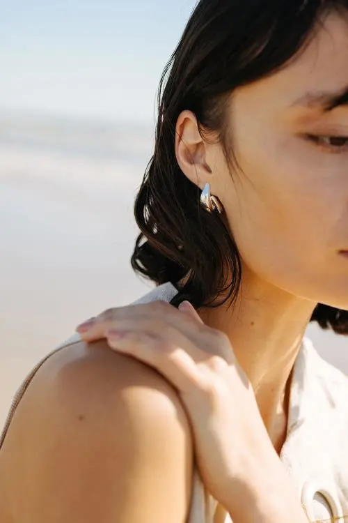 NOONDAY Double Dew Drop Earrings