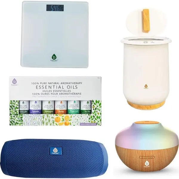 PURSONIC The Ultimate Home Spa Retreat - Multicolor