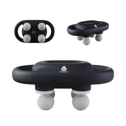 PURSONIC Percussion Powerhouse 9-speed Professional & 3-speed Portable Massage Gun Set