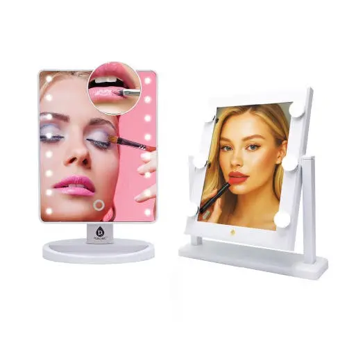 PURSONIC Refined Brilliance Pro 14" Led Mirror - White