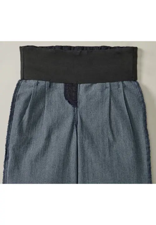 JESSICA LONDON Sculpt Fit Wide Leg Crop Jeans