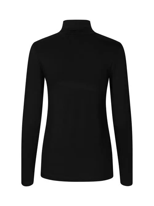 MASAI COPENHAGEN Mabrooklyn Roll Neck Top - Black