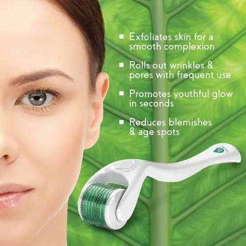 PURSONIC Derma Roller & Anti-aging Serum Trio