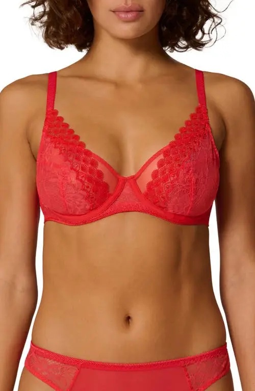 Simone Perele Radieuse Underwire Bra - Flamingo