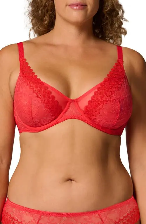Simone Perele Radieuse Underwire Bra - Flamingo