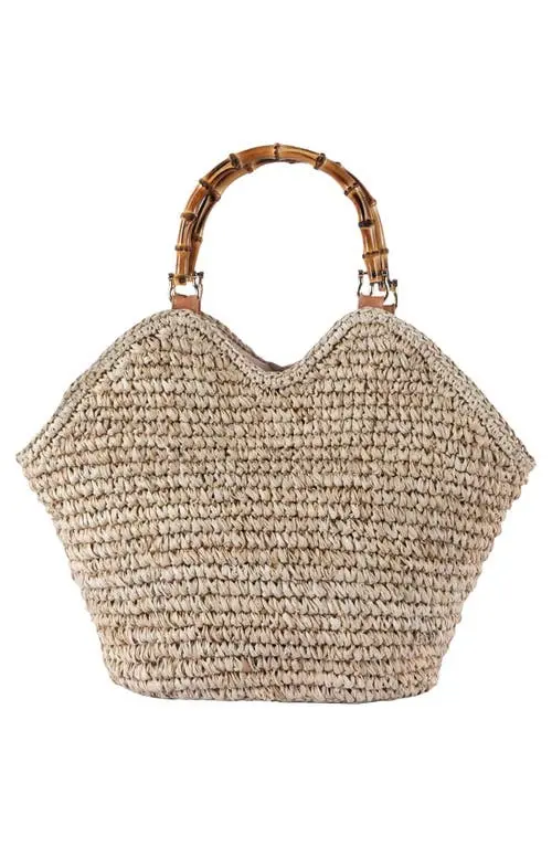 JELAVU Margo Raffia Tote
