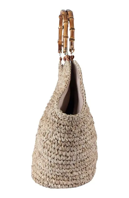JELAVU Margo Raffia Tote