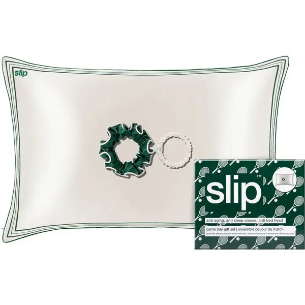 Slip Pure Silk Pillowcase And Scrunchies Set - No Color