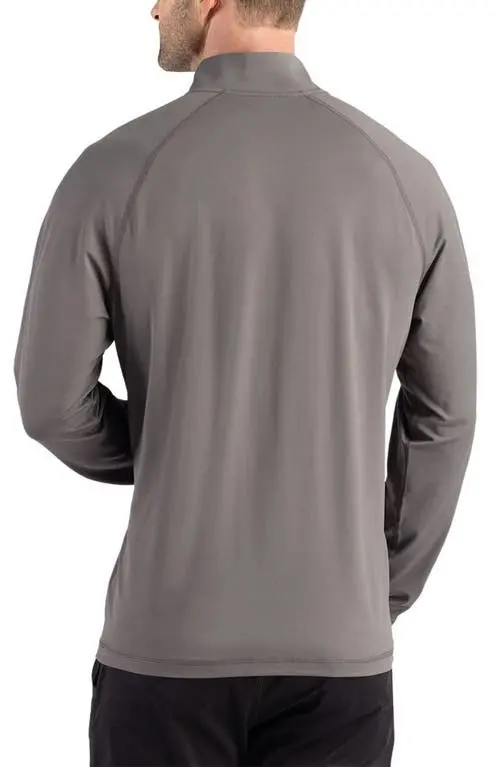 Cutter & Buck Epic Confidence Featherlight Quarter-zip Pullover - Elemental Grey