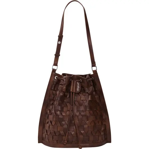 Desigual Faux Leather Backpack - Brown