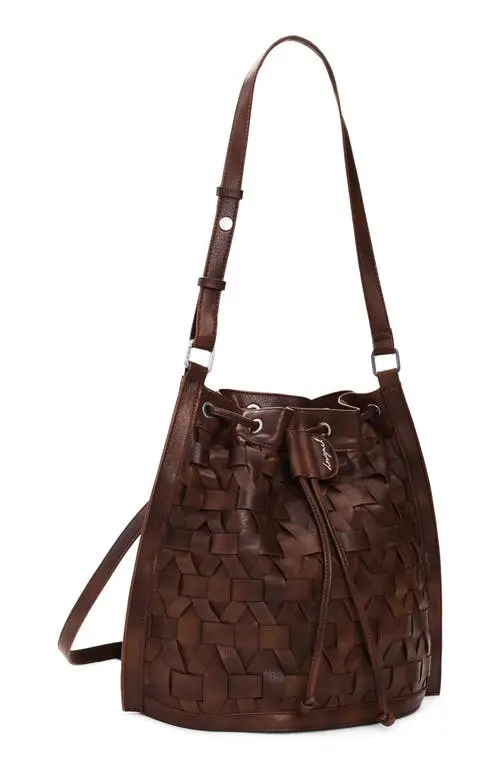 Desigual Faux Leather Backpack - Brown