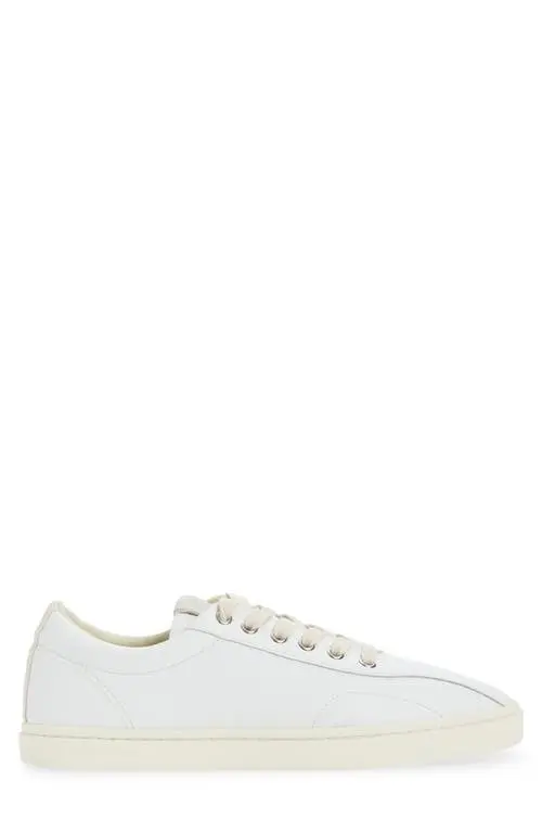 S.W.C STEPNEY WORKERS CLUB Surma Leather Sneaker - White