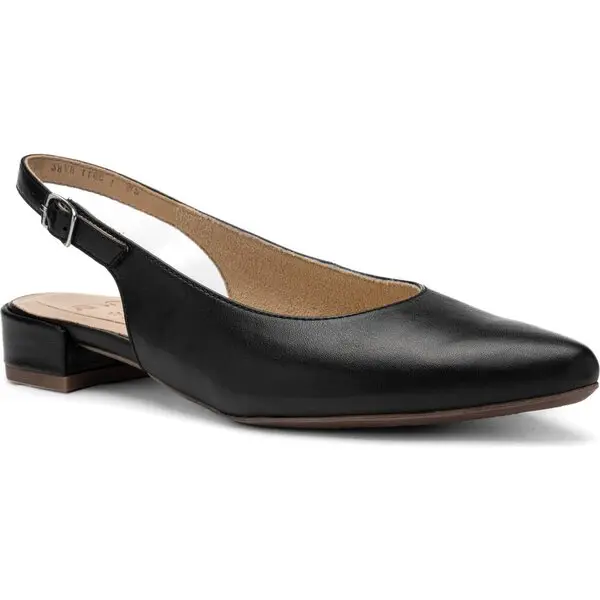 ARA Pixie Slingback Pumps - Black