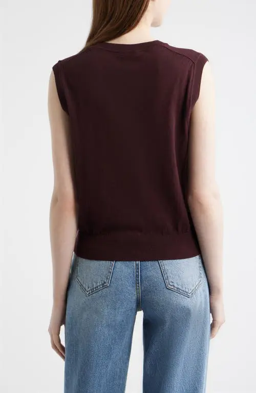 MAVI Cotton Sweater Vest - Fudge