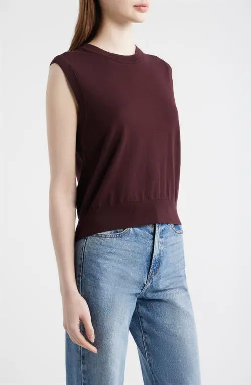 MAVI Cotton Sweater Vest - Fudge