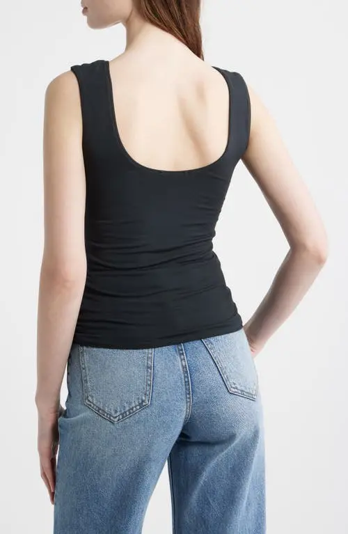 Rag & Bone Luca Reversible Tank - Black