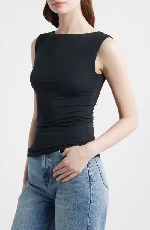 Rag & Bone Luca Reversible Tank - Black