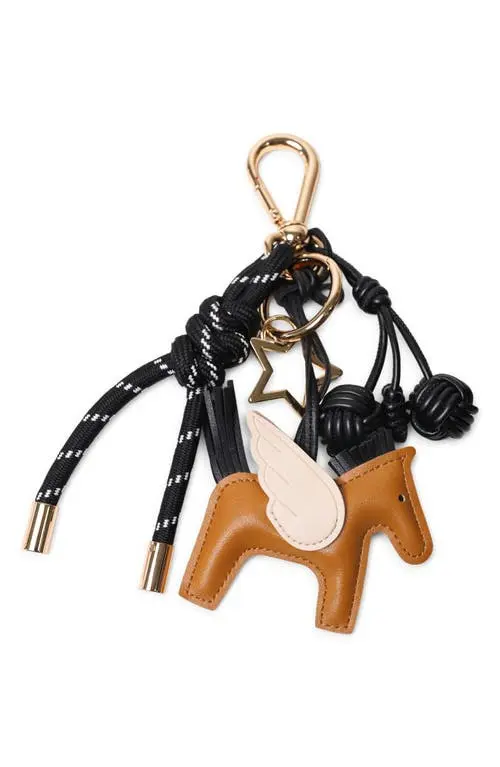 POP UPS BRAND Key Chain With Charms - Black/pegasus