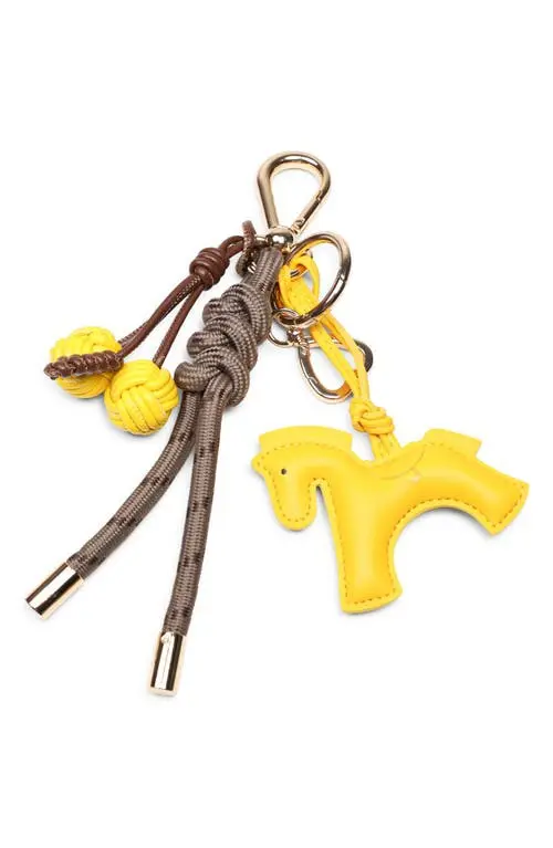 POP UPS BRAND Key Chain With Charms - Brown