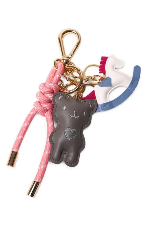 POP UPS BRAND Key Chain With Charms - Pink