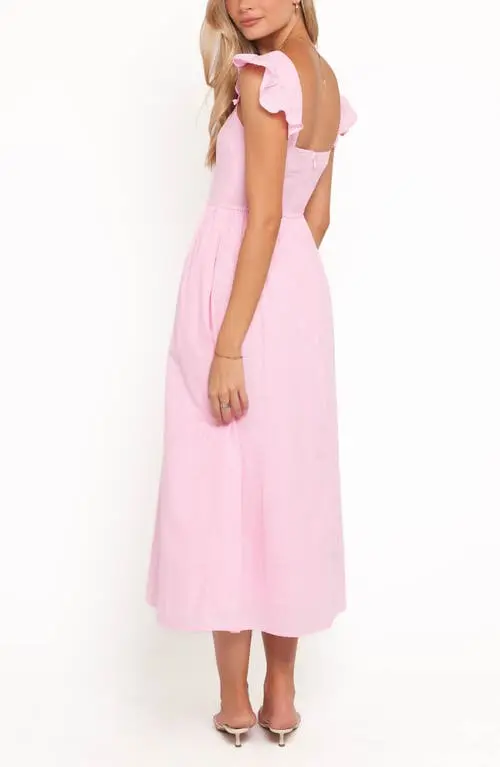 PETAL & PUP Tiarne Fit & Flare Midi Dress