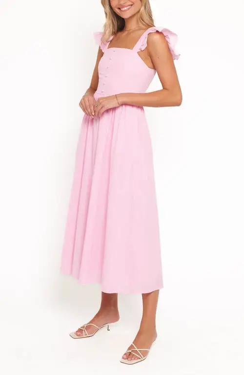 PETAL & PUP Tiarne Fit & Flare Midi Dress