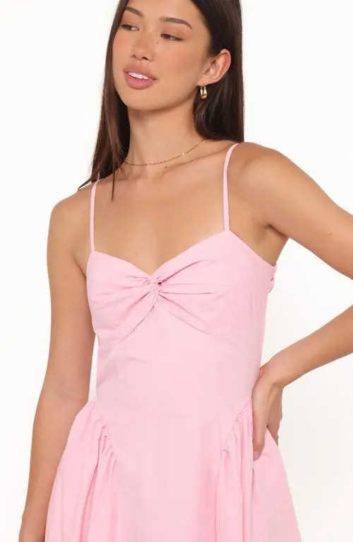 PETAL & PUP Open Back Cotton Midi Dress