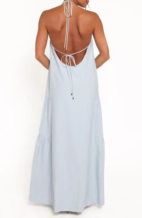 PETAL & PUP Halter Maxi Dress