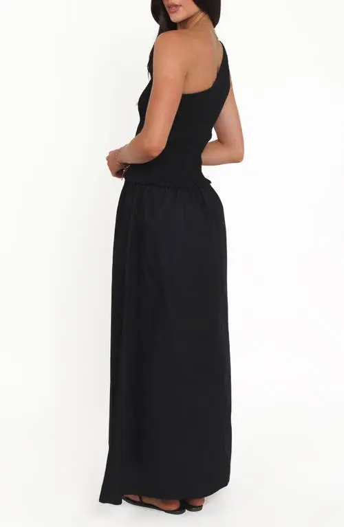 PETAL & PUP One-shoulder Maxi Dress