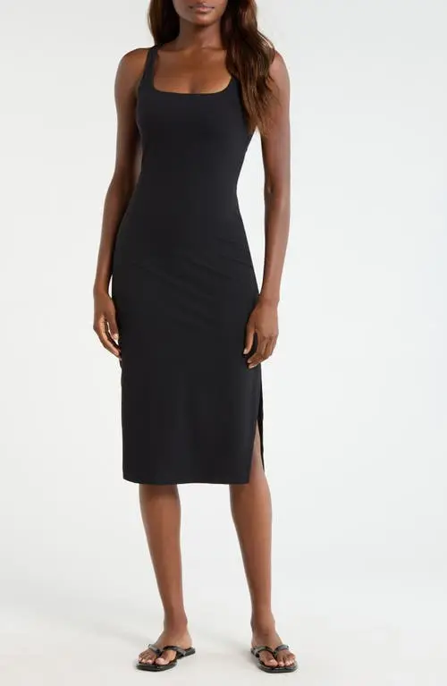 MPG Body-con Midi Dress - Black