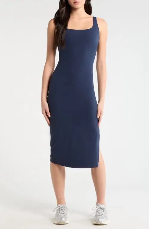 MPG Body-con Midi Dress - Navy Blazer