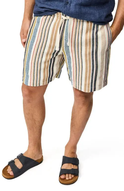 Rodd & Gunn Gifford Stripe Cotton Blend Drawstring Shorts