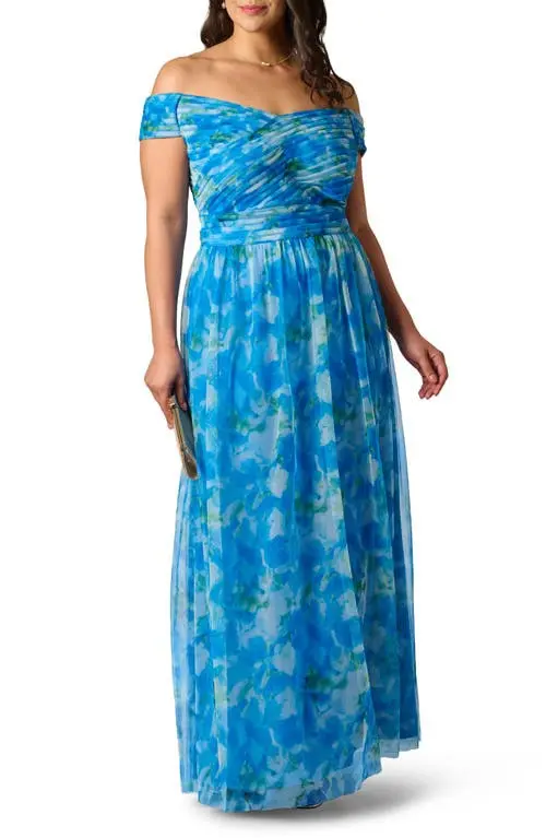 adrianna papell tulle dress Buy Green Print Maxi from Next USA which is hand embellished Applique A-line Tulle Bridal Gown