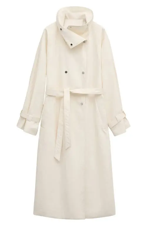 Mango Oversized Cotton-blend Trench Coat