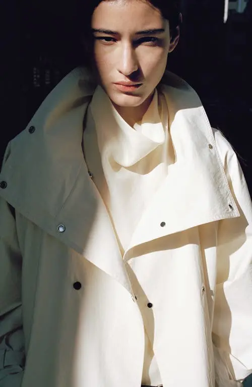 Mango Oversized Cotton-blend Trench Coat