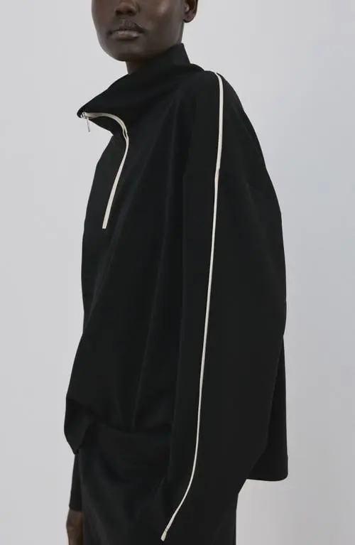 Mango Half-zip Relaxed Fit Sweatshirt