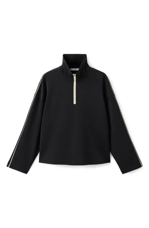 Mango Half-zip Relaxed Fit Sweatshirt