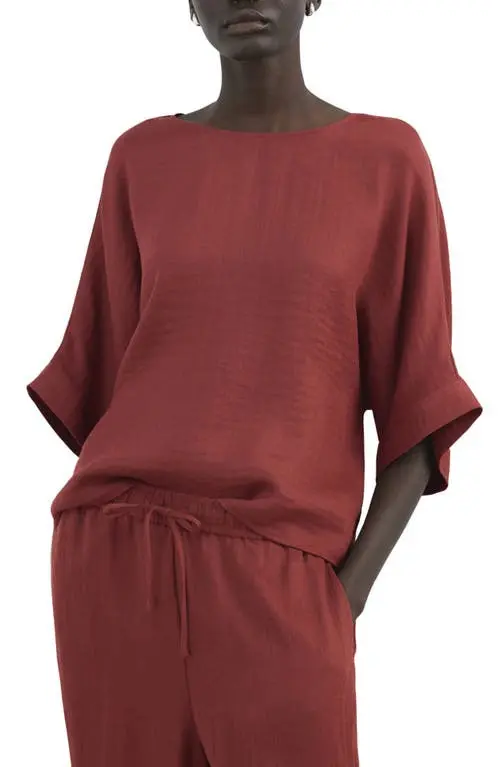 Mango Dolman Sleeve Top