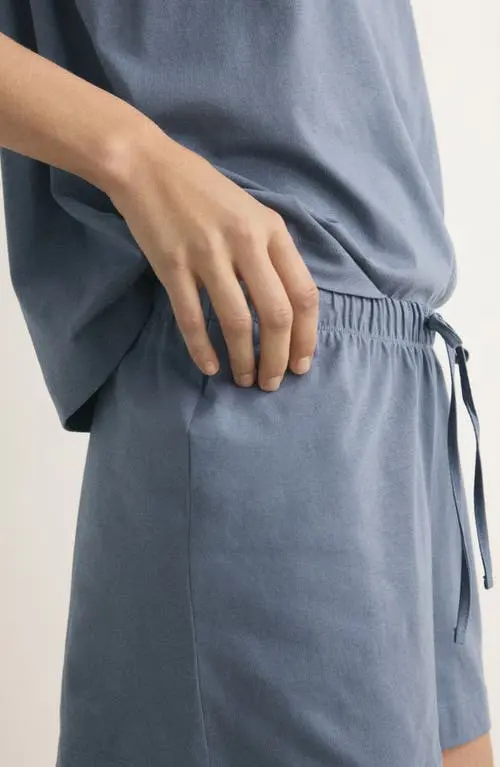Mango Short Pajamas - Ink Blue