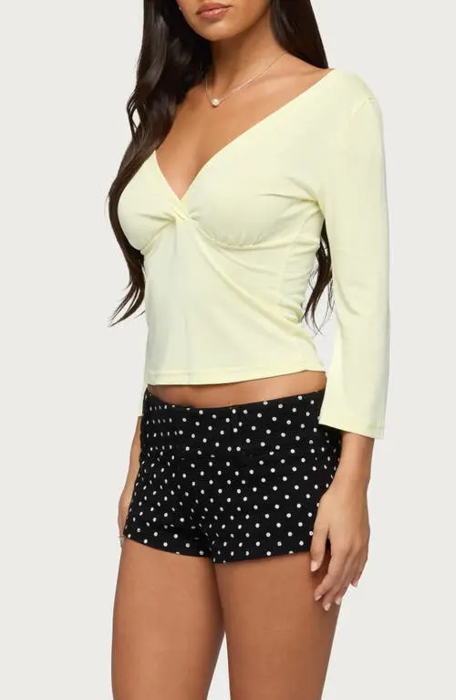 EDIKTED Mar V-neck Top