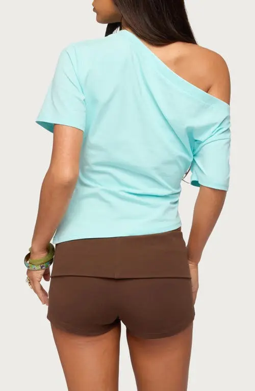 EDIKTED One-shoulder Asymmetric Hem Top