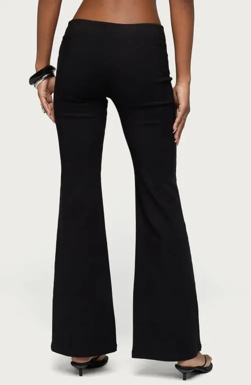 EDIKTED Alyce Crossover Flare Pants