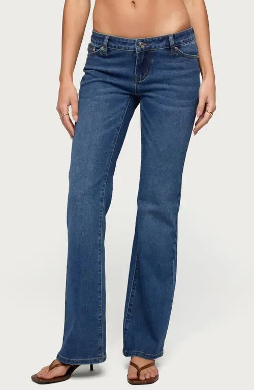 EDIKTED Low Rise Bootcut Jeans