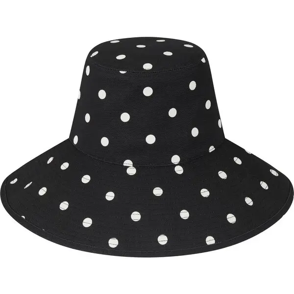 Lack Of Color Cotton Canvas Bucket Hat - Black