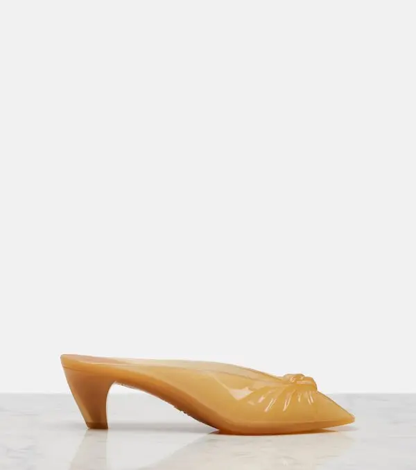 Chloé Jelly Mules - Brown